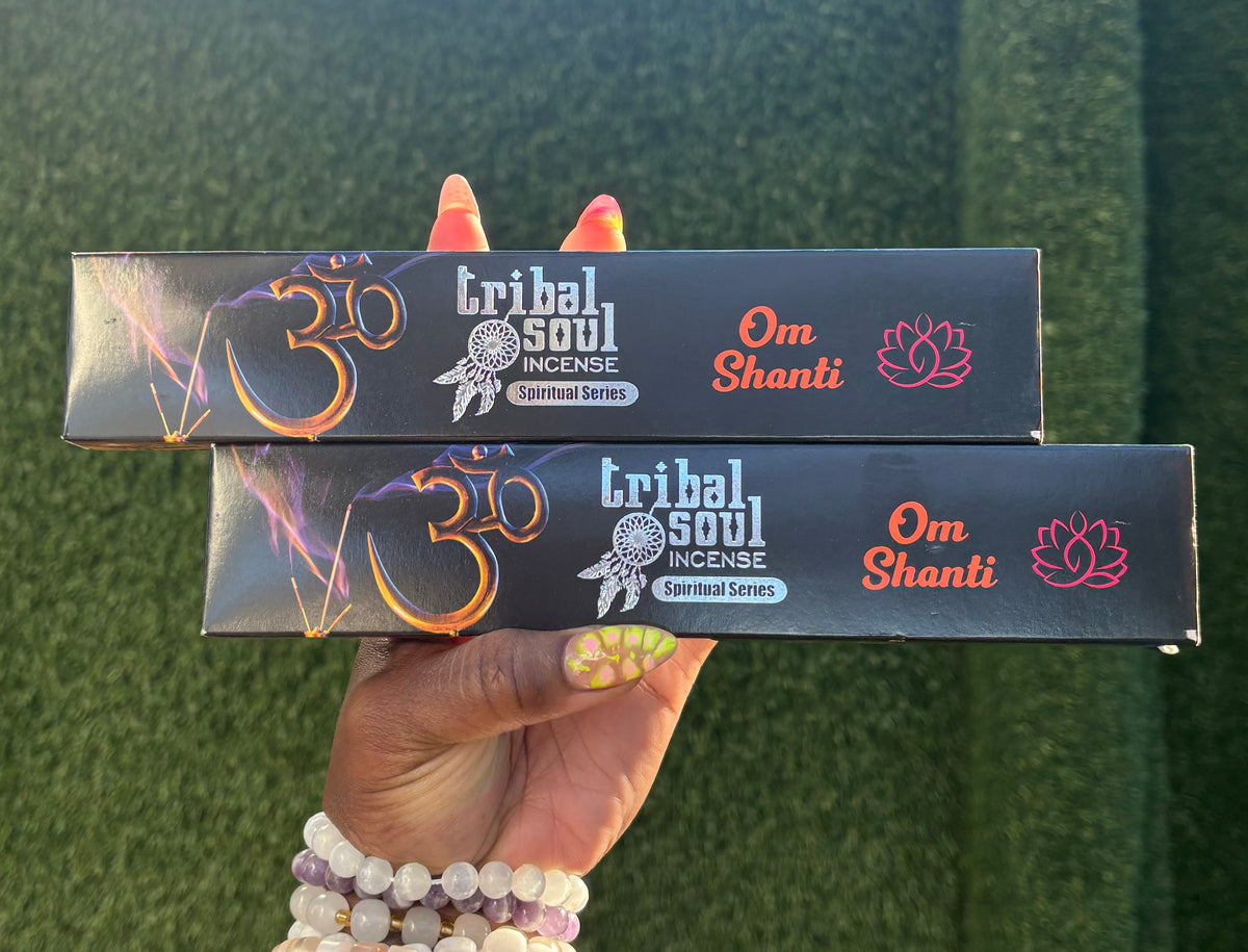 Tribal Soul Om Shanti Incense – Ancient Alignment LLC