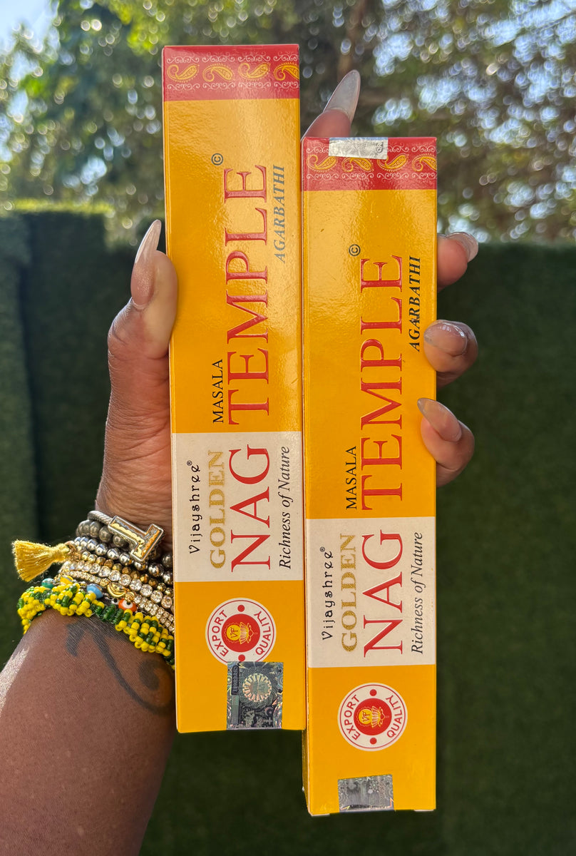 Golden Nag Temple Incense – Ancient Alignment LLC